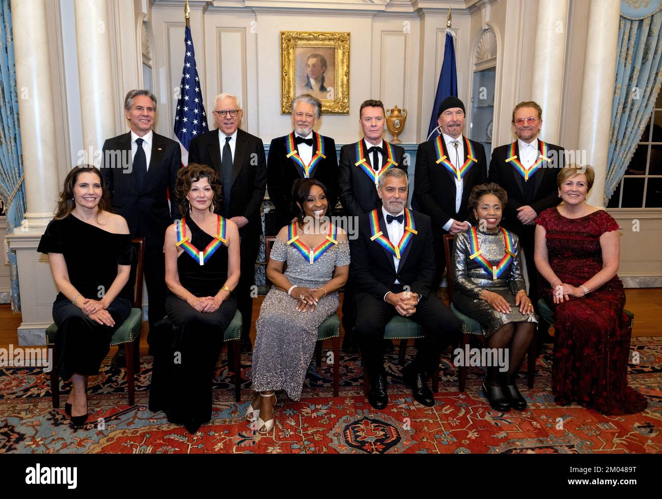 Washington DC, USA. 03rd Dec, 2022. The recipients of the 45th Annual ...