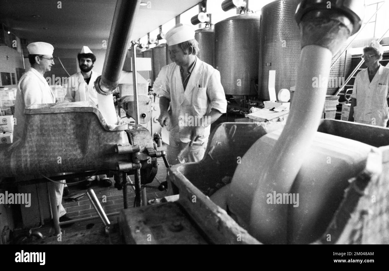 The work of the Westmilch dairy in the production of butter on 28.05. ...