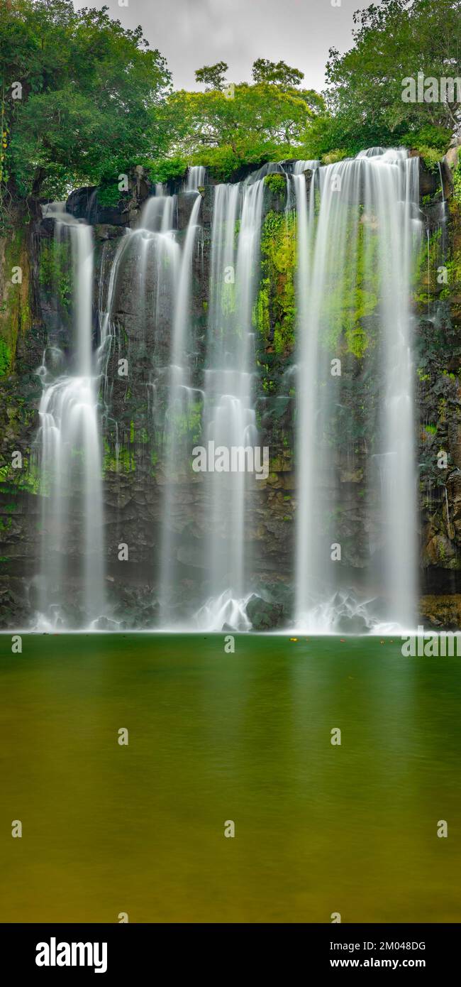 Llanos de Cortes Waterfall, Guanacaste, Costa Rica, Central America ...