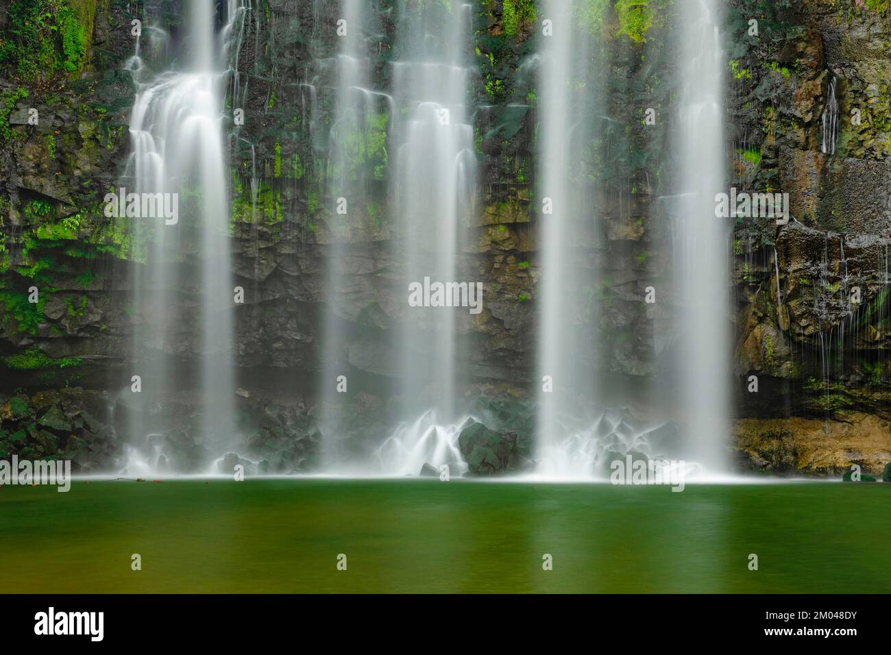 Llanos de Cortes Waterfall, Guanacaste, Costa Rica, Central America ...