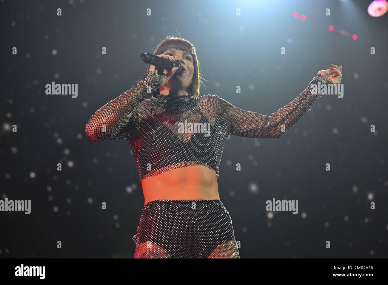 Alessandra Amoroso during the Tutto Accade Tour 2022 Tour on December 3 ...