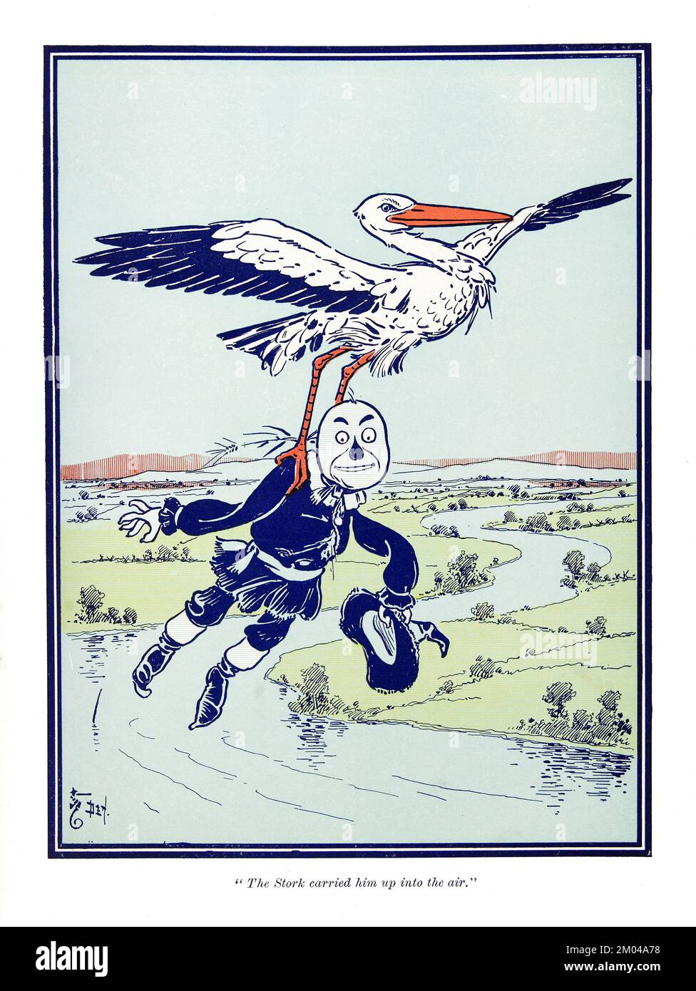 Wizard of Oz by L Frank Baum, 1900 - High Resolution illustration by ...