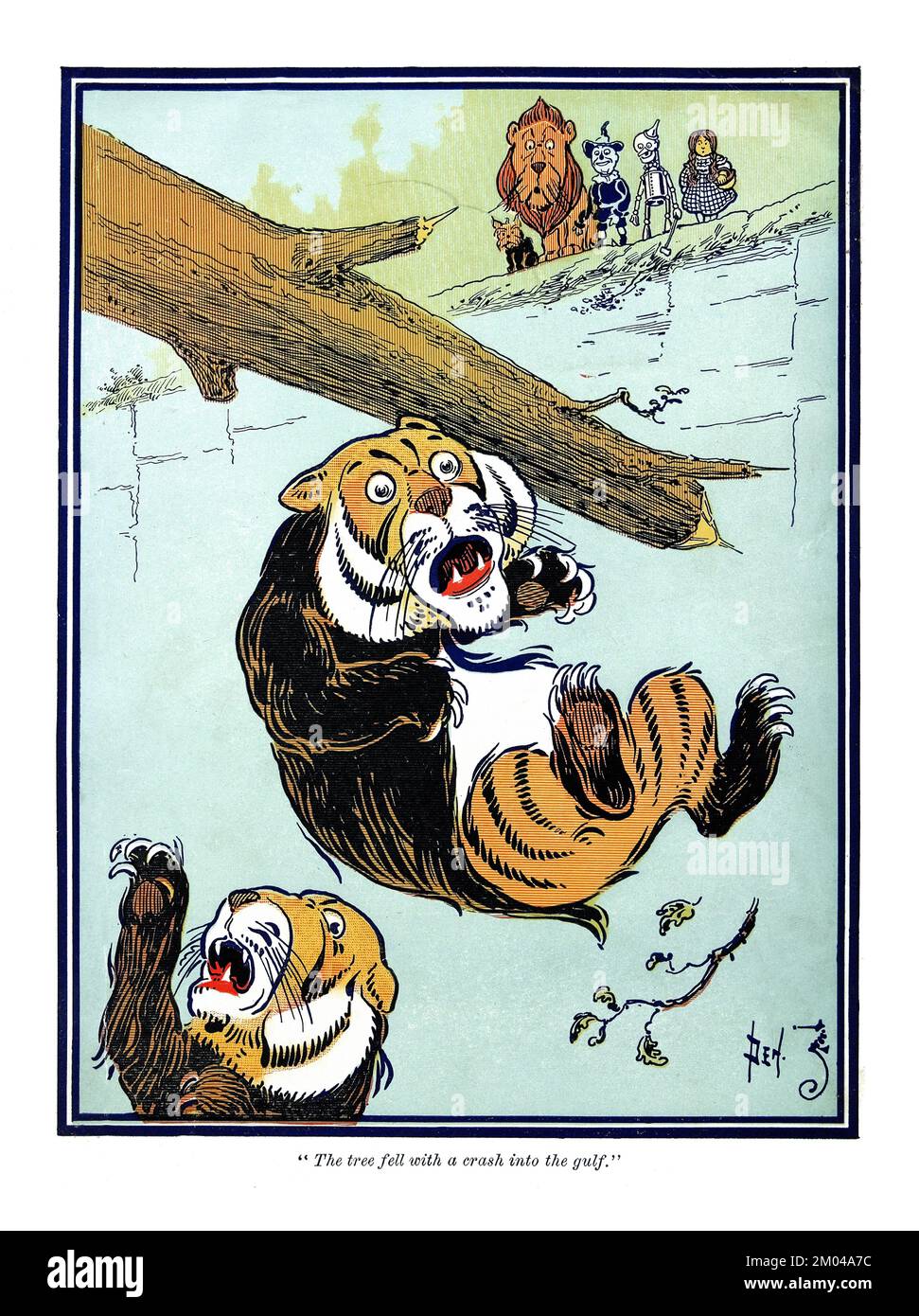 Wizard of Oz by L Frank Baum, 1900 - High Resolution illustration by William Wallace Denslow ...