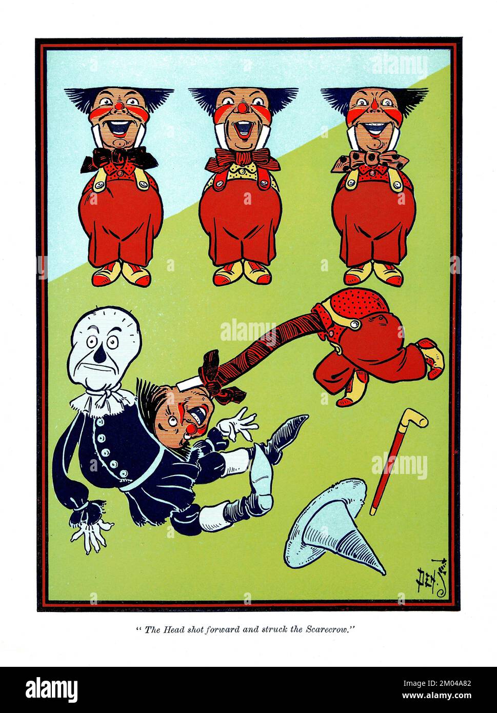 Wizard of Oz by L Frank Baum, 1900 - High Resolution illustration by ...