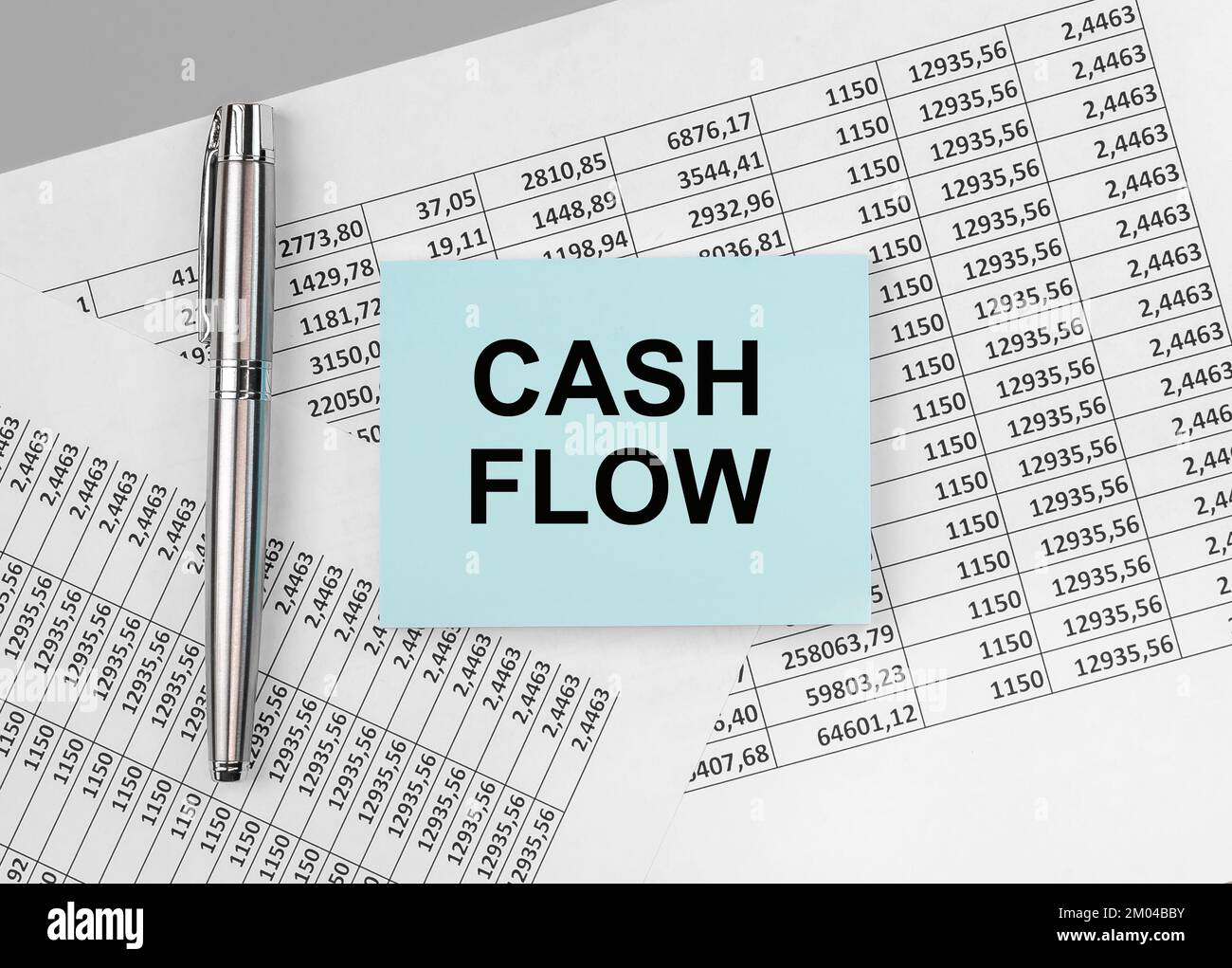 Cash flow statement. Cashflow, Financial concept. High quality photo ...