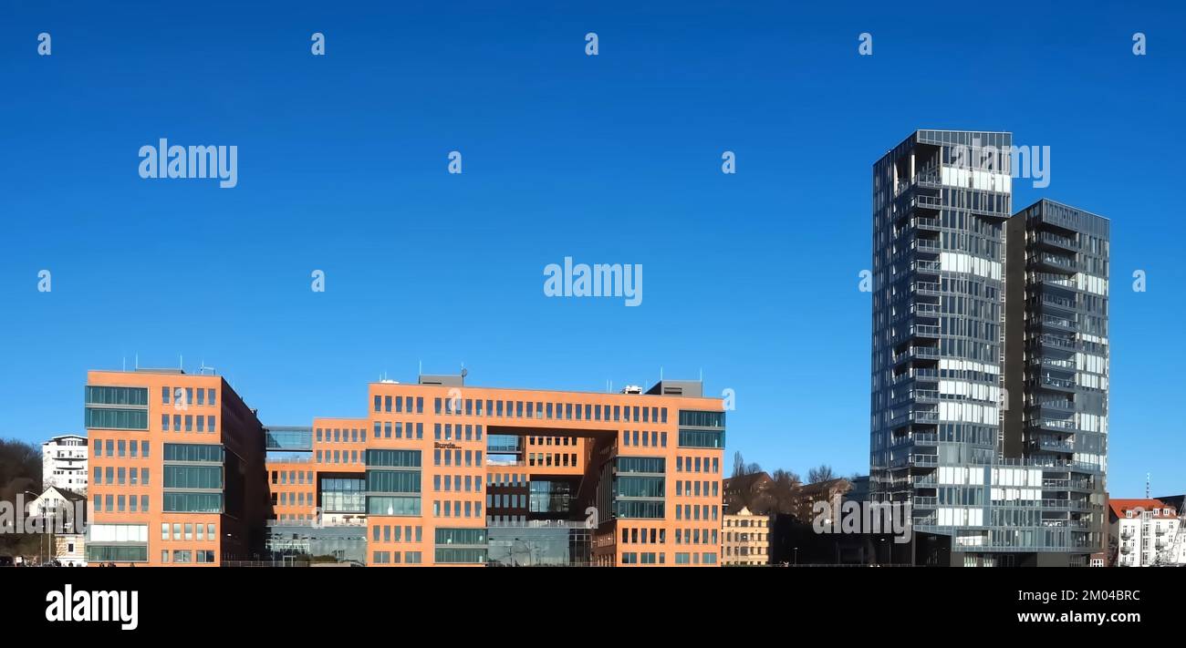 Burda journalism building in Hamburg in Germany Stock Photo - Alamy