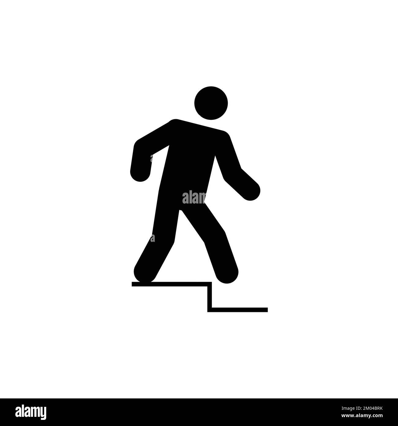 Trip warning sign Black and White Stock Photos & Images - Alamy