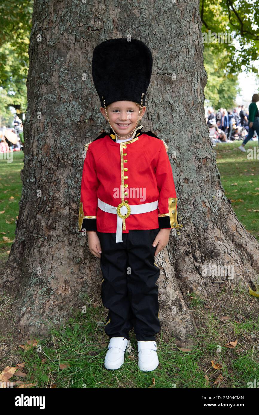 Windsor, Berkshire, UK. 19th September, 2022. Alife Fee aged six wears ...
