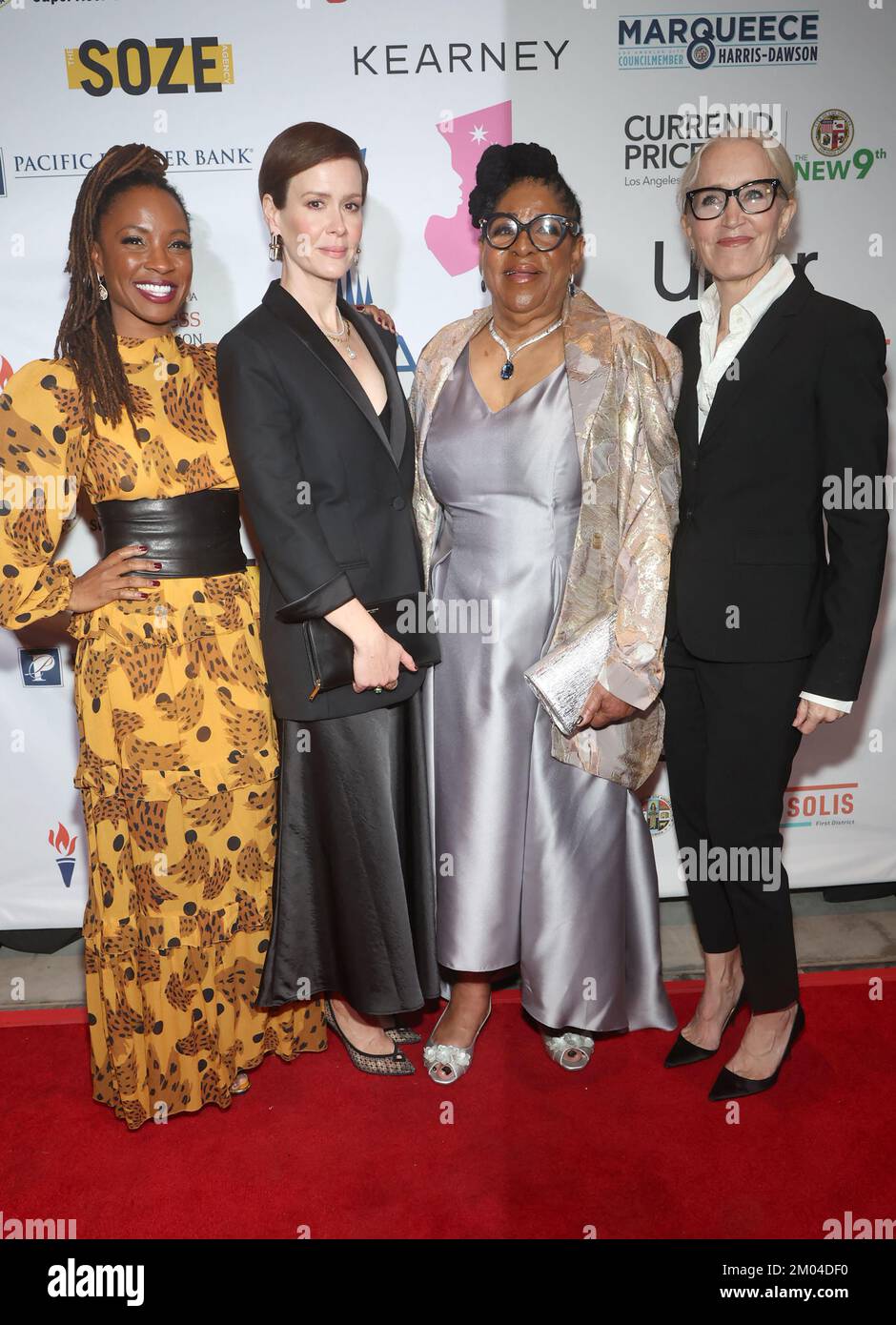 Shanola Hampton, Sarah Paulson, Susan Burton, Felicity Huffman, at A ...