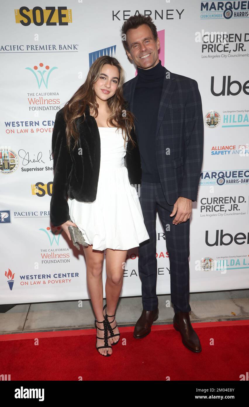 3 December 2022 -Los Angeles, California - Cameron Mathison, Leila ...