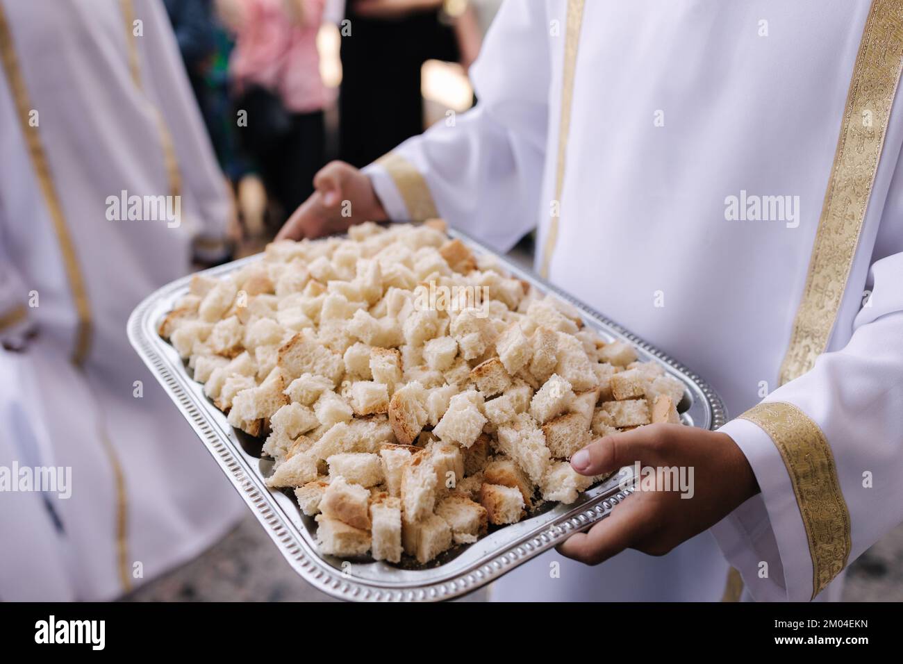 Child priest first holy communion hi-res stock photography and images ...