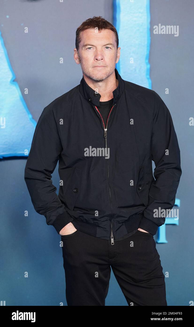 Sam Worthington attends a photo call for the new film, Avatar: The Way ...