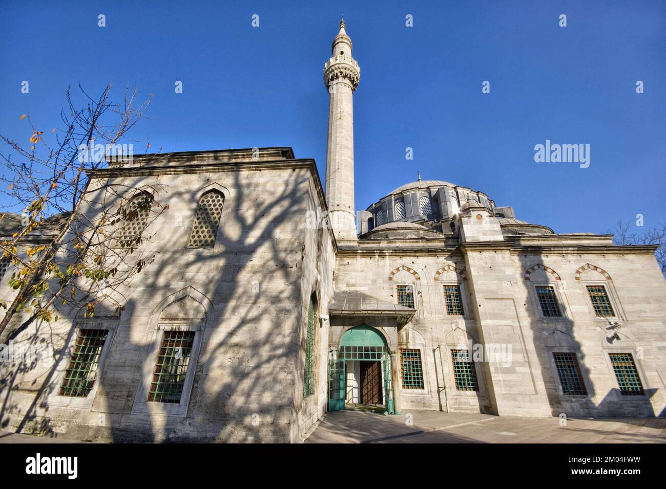 Located in Istanbul, Turkey, the Kara Ahmet Pasha Mosque and Tomb was ...
