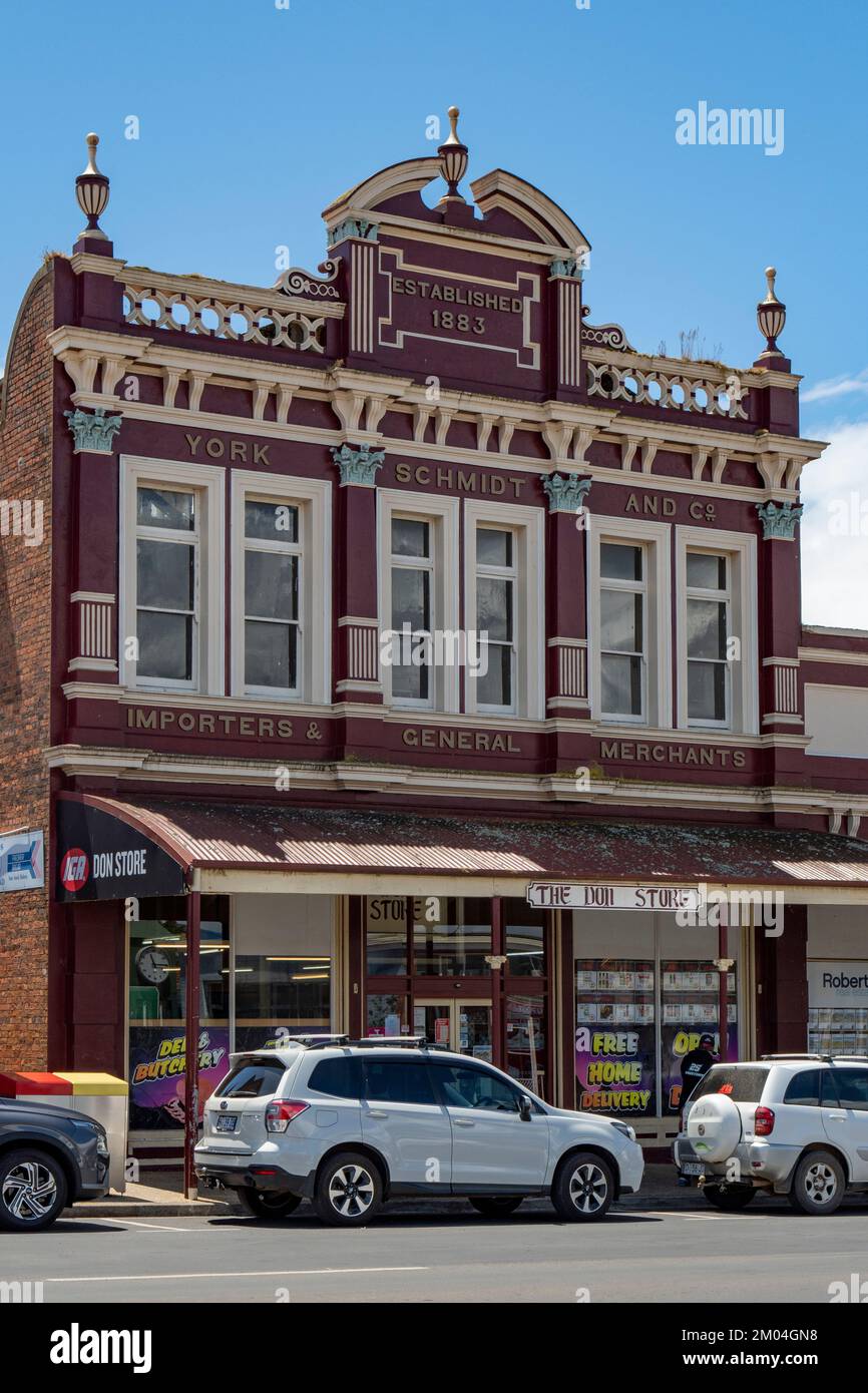 Old Building, Sheffield, Tasmania, Australia Stock Photo - Alamy