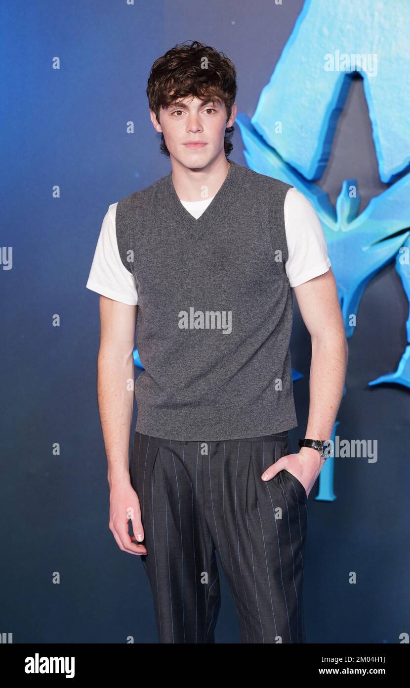 Jack Champion attends a photo call for their new film, Avatar: The Way ...