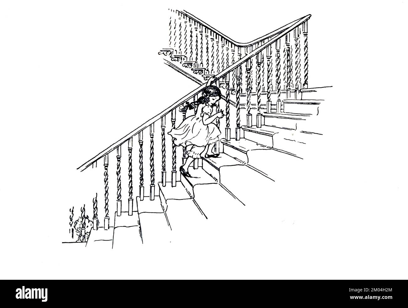 she ran upstairs to the duchess Illustrated by F. D, Bedford from the ...