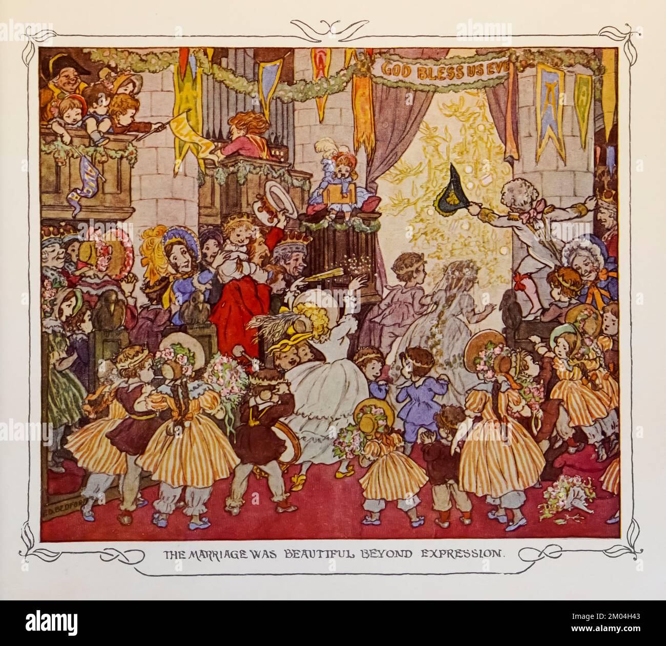 The Marriage was Beautiful, Beyond Expression Illustrated by F. D ...