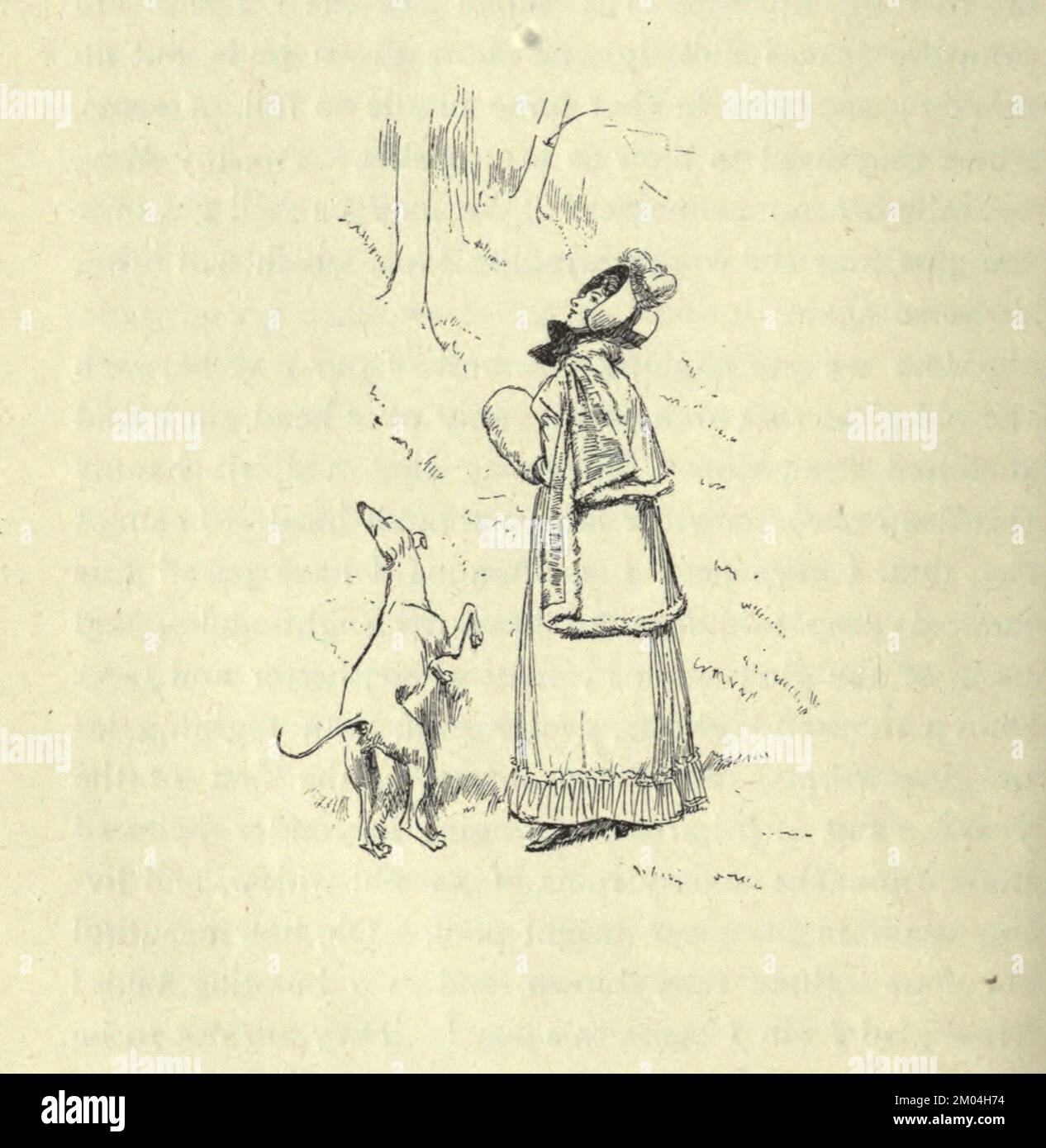 Tailpiece to The First Primrose illustrated by Hugh Thomson for Our ...