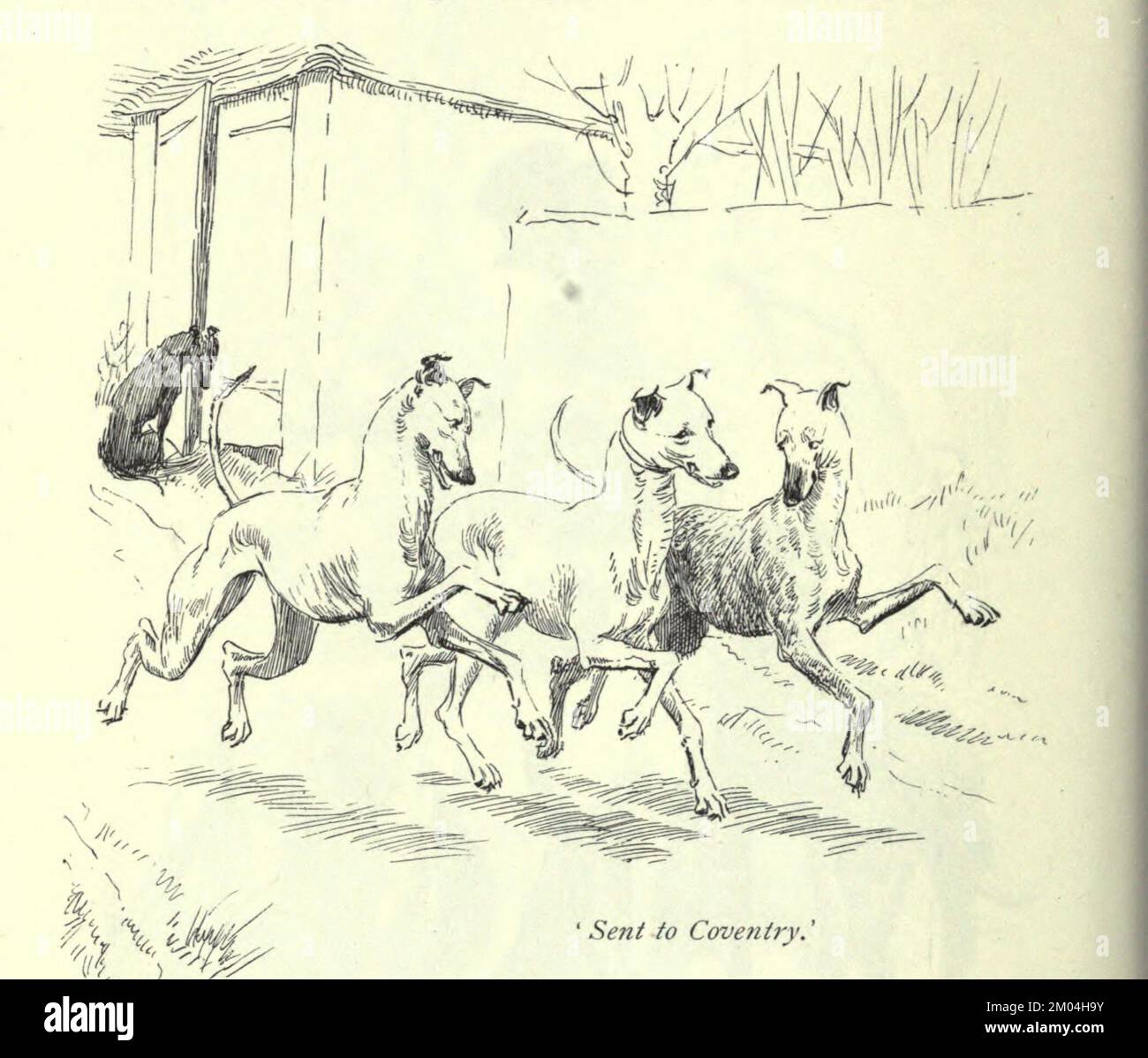 Sent to Coventry illustrated by Hugh Thomson for Our Village is a ...