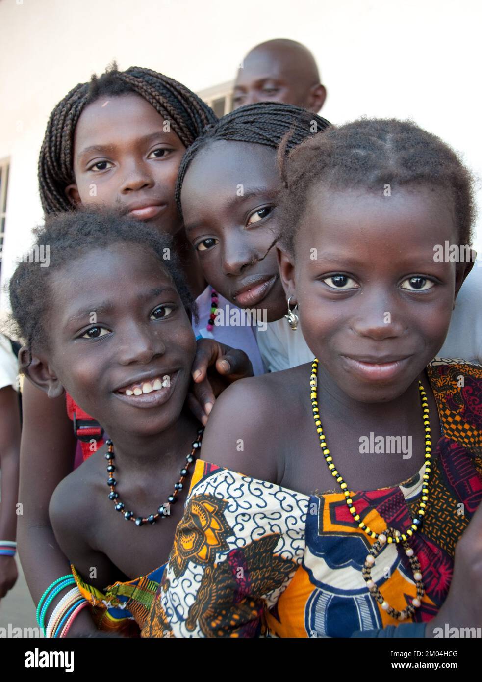 Faces of Africa, young girls, Bafata, Guinea Bissau Stock Photo - Alamy