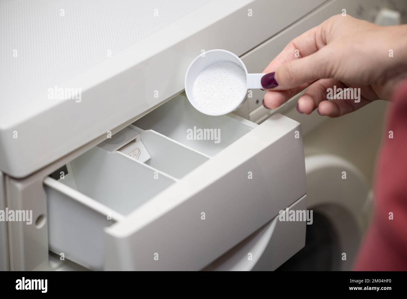 Powder tray washing machine hi-res stock photography and images - Alamy