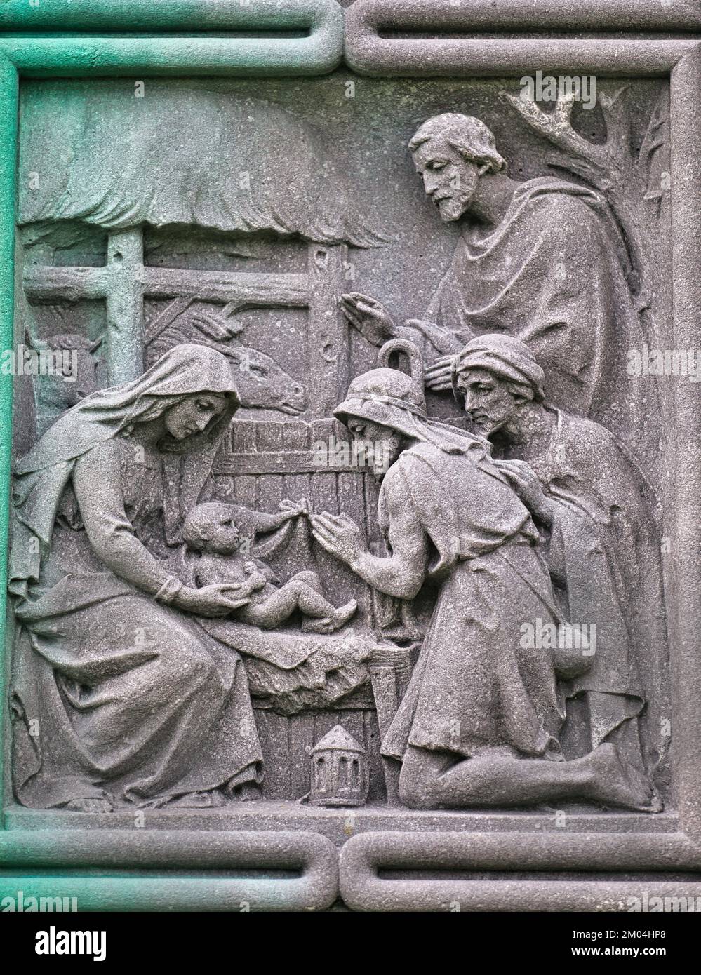 Lord Carbery's Cross depicting scenes from the bible, Croachna Hill ...