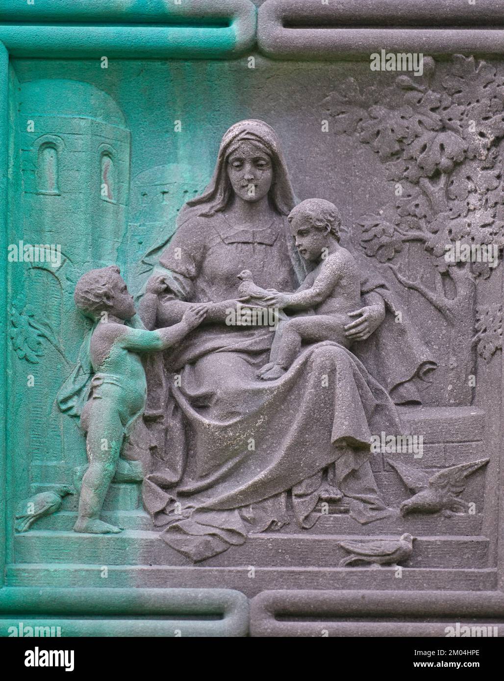 Lord Carbery's Cross depicting scenes from the bible, Croachna Hill ...