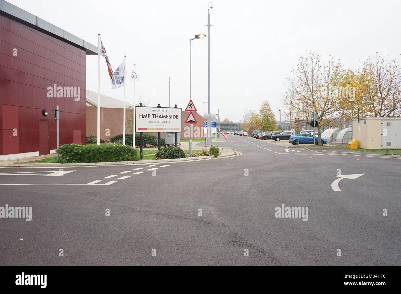 04/12/2022 HMP Thameside, General view outside . HMP Thameside is a ...