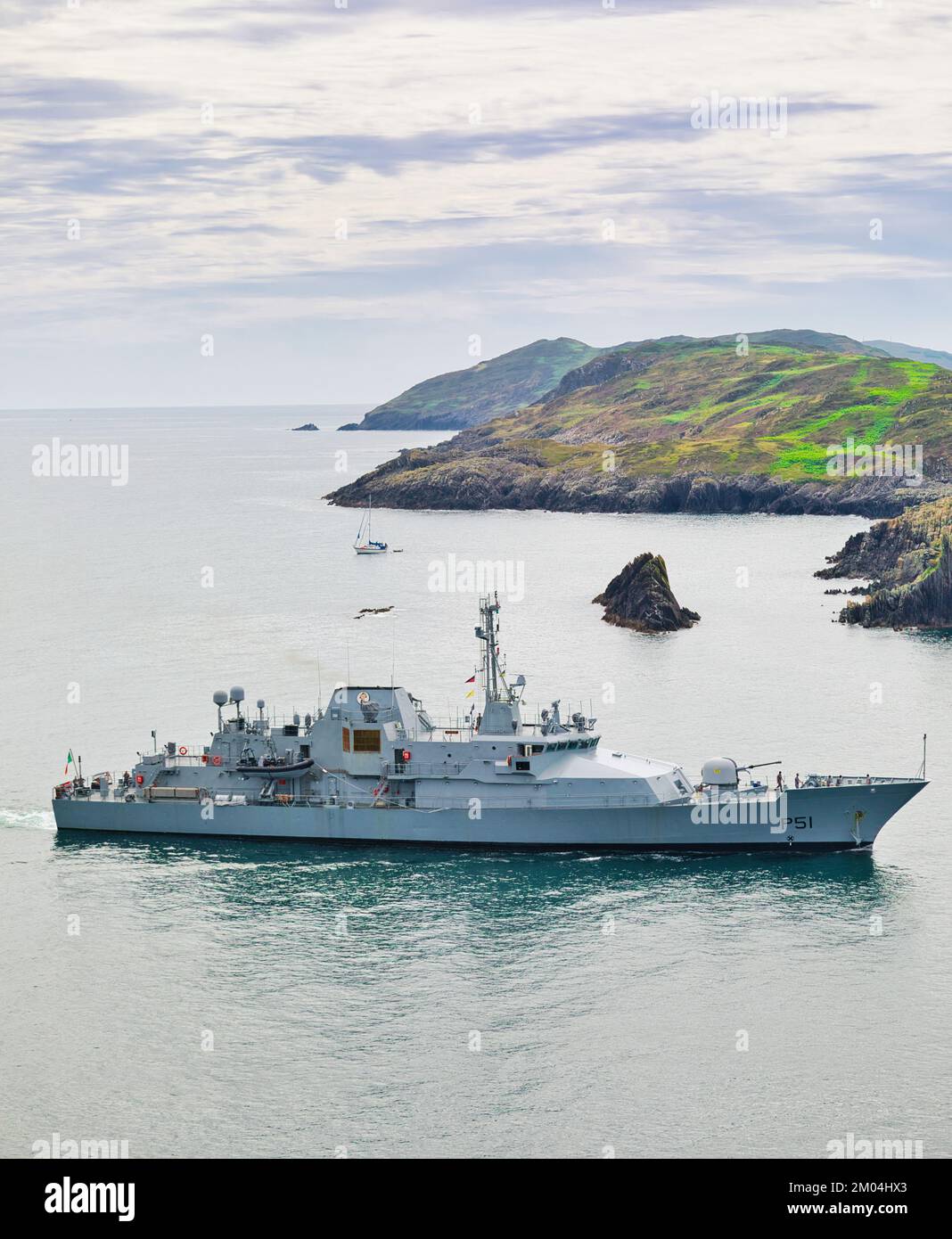 Le Roisin P 51 Irish Naval service fisheries protection, search and ...