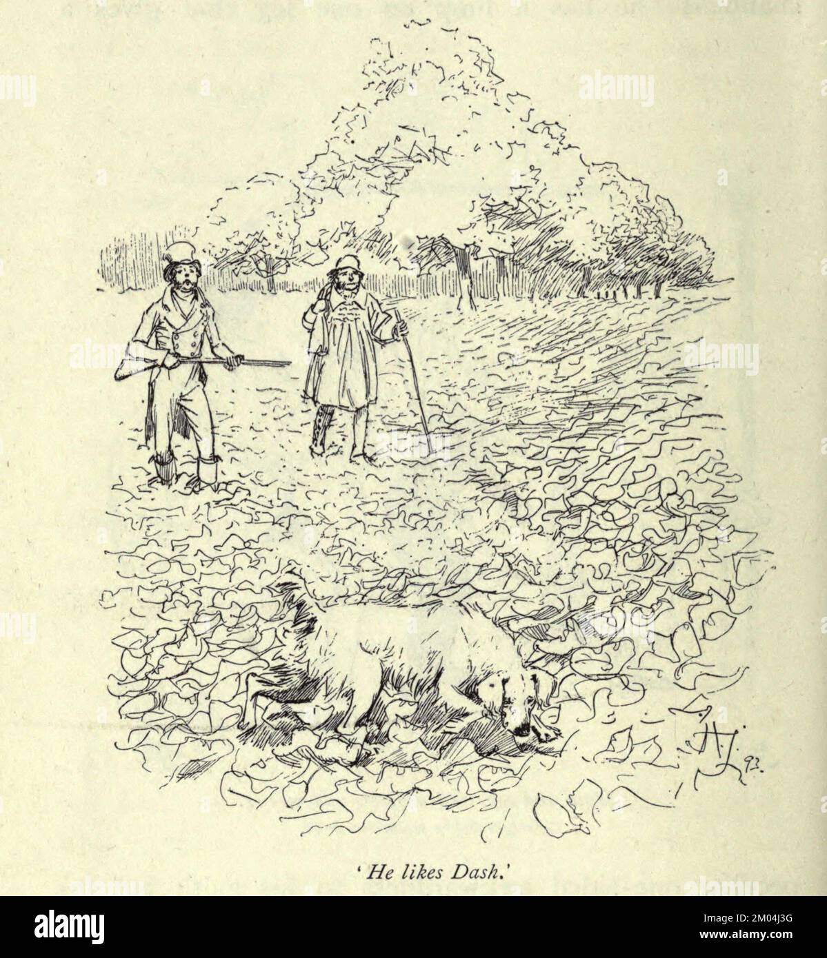 Three her dogs dash hi-res stock photography and images - Alamy