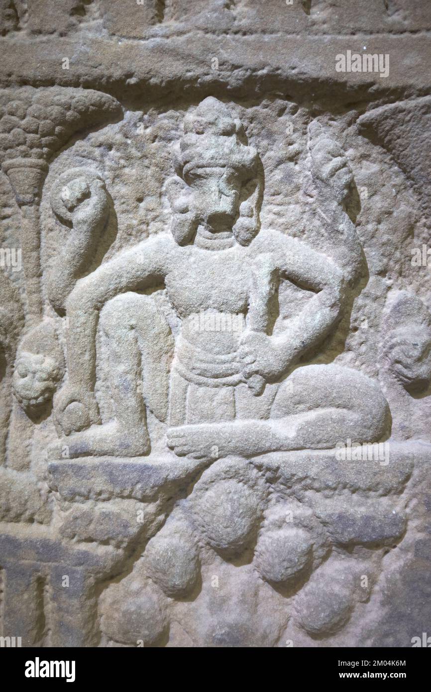 God Visnu Cham Museum Danang Vietnam Stock Photo - Alamy