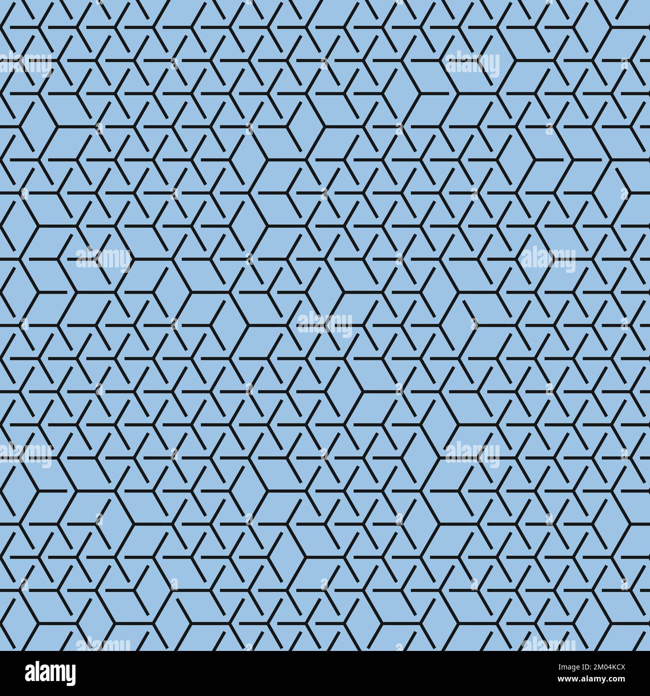 Hexagonal Maze generative pattern illustration Stock Vector Image & Art ...