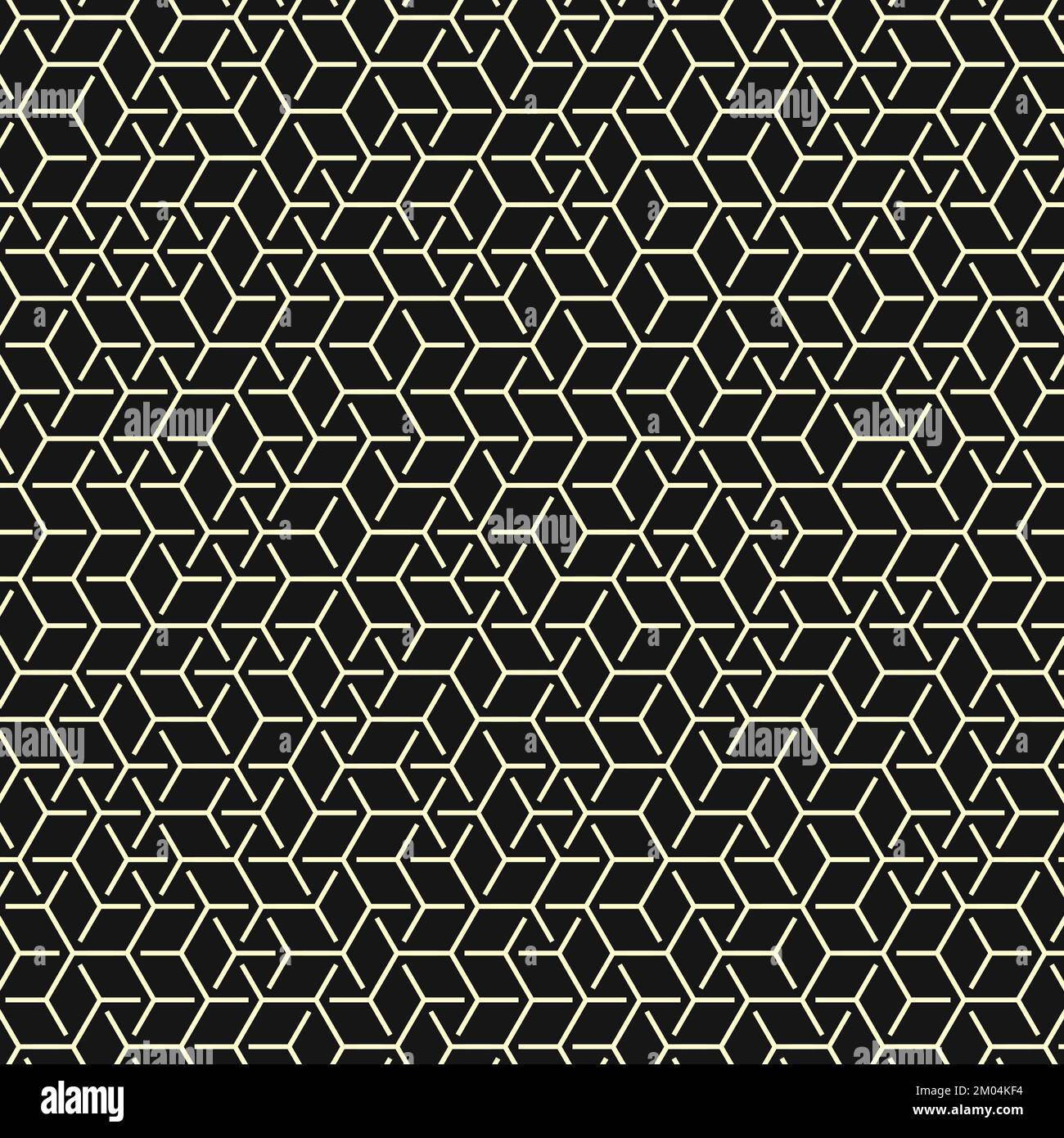 Hexagonal Maze generative pattern illustration Stock Vector Image & Art ...