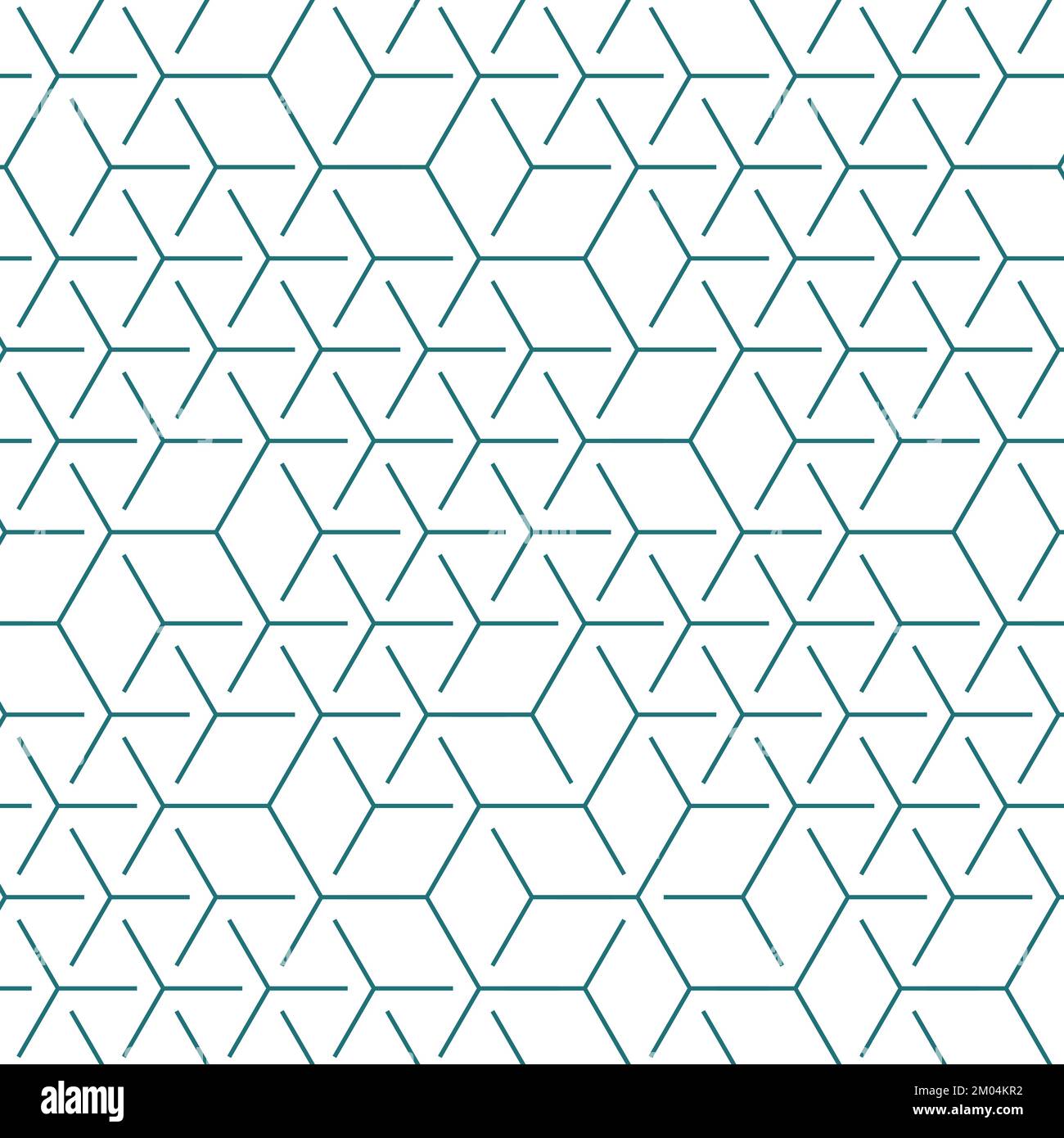 Hexagonal Maze generative pattern illustration Stock Vector Image & Art ...