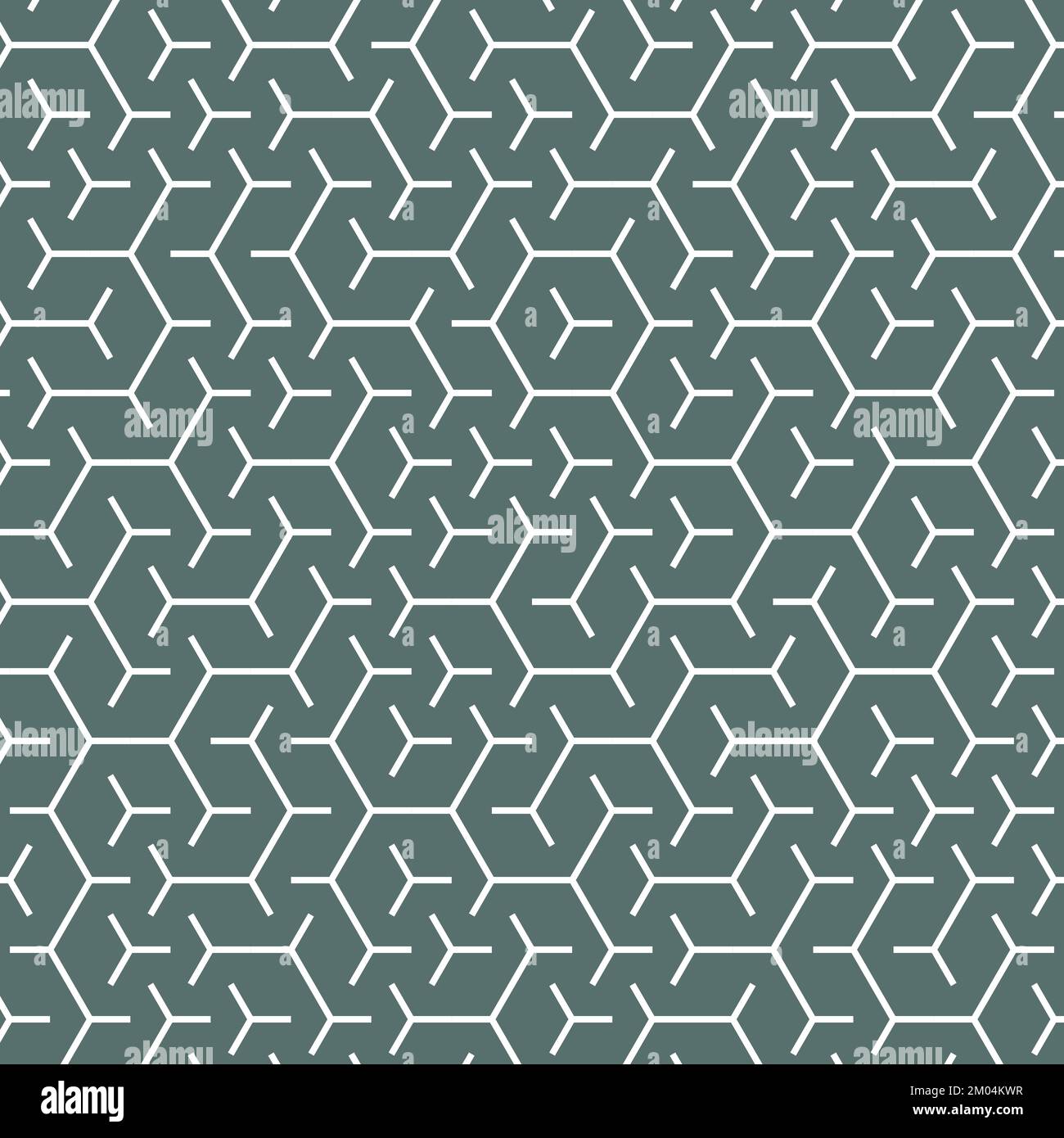 Hexagonal Maze generative pattern illustration Stock Vector Image & Art ...