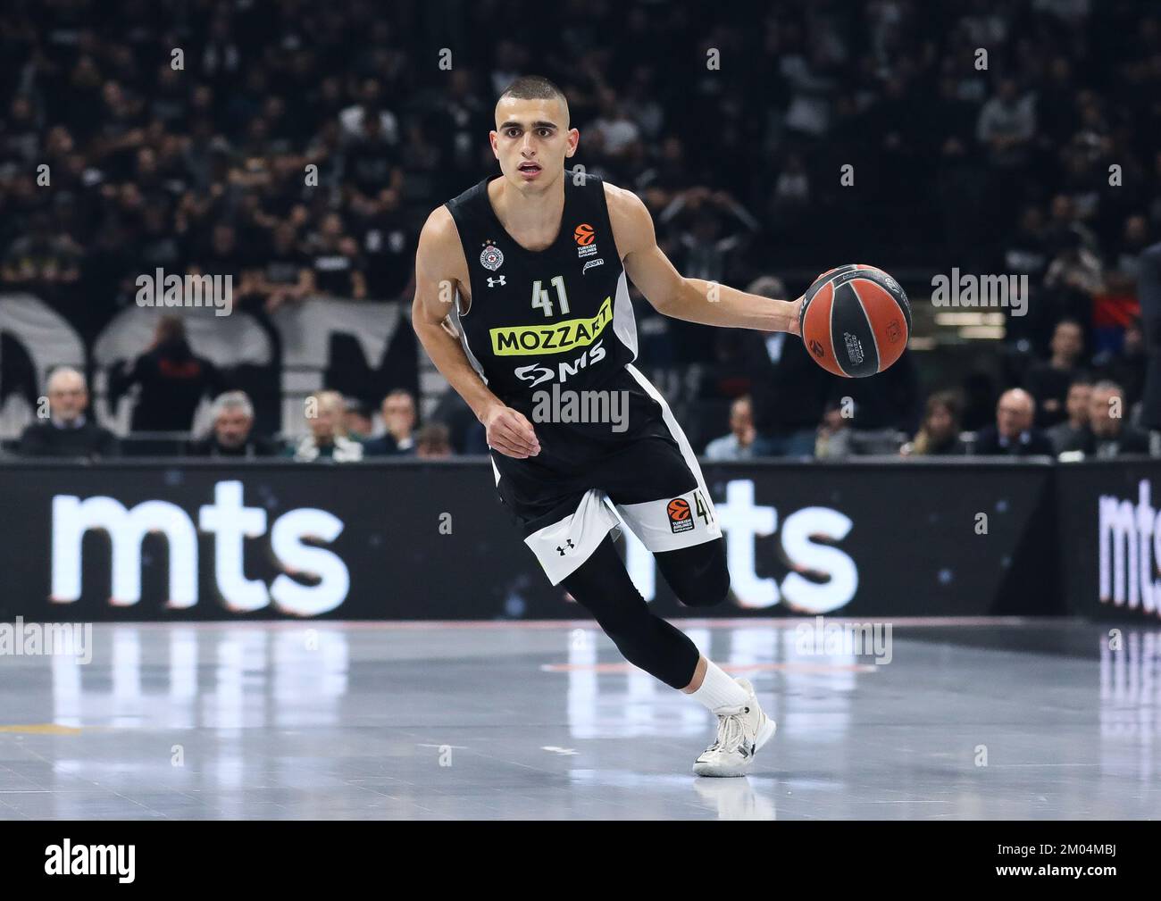 Belgrade, Serbia, 1st December 2022. Yam Madar of Partizan Mozzart Bet ...