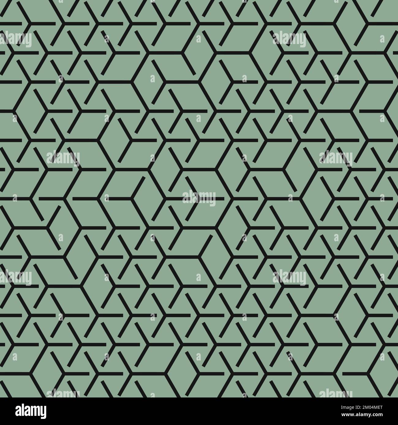 Hexagonal Maze generative pattern illustration Stock Vector Image & Art ...