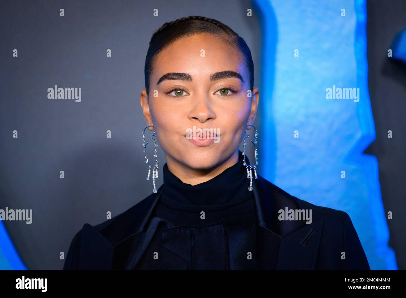 London, UK. 4 December 2022. Bailey Bass attends a photo call for the ...