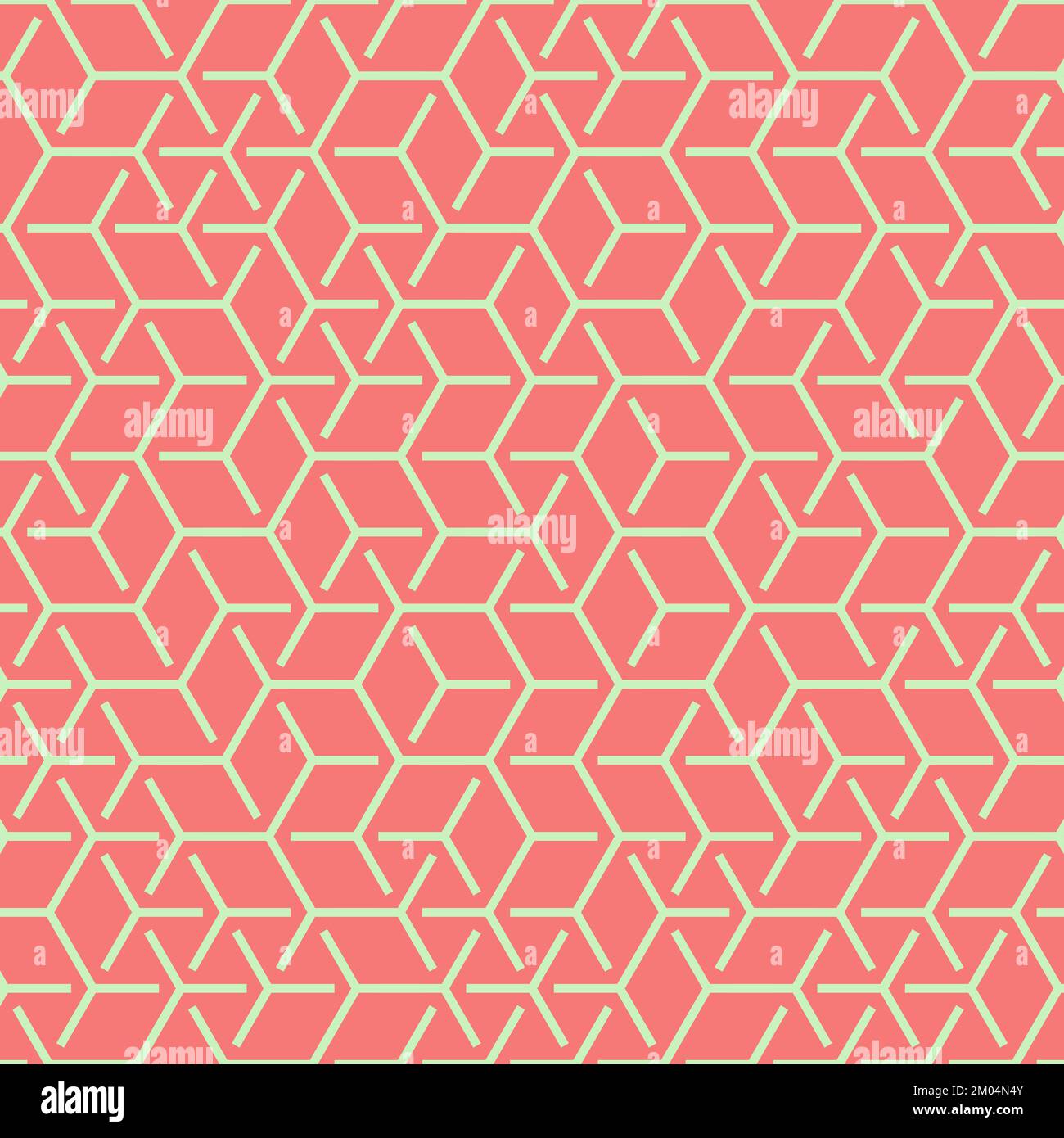 Hexagonal Maze generative pattern illustration Stock Vector Image & Art ...