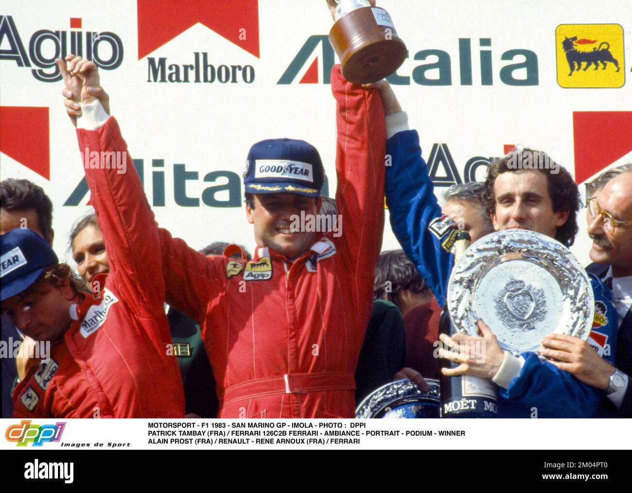 MOTORSPORT - F1 1983 - SAN MARINO GP - IMOLA - PHOTO : DPPI PATRICK ...