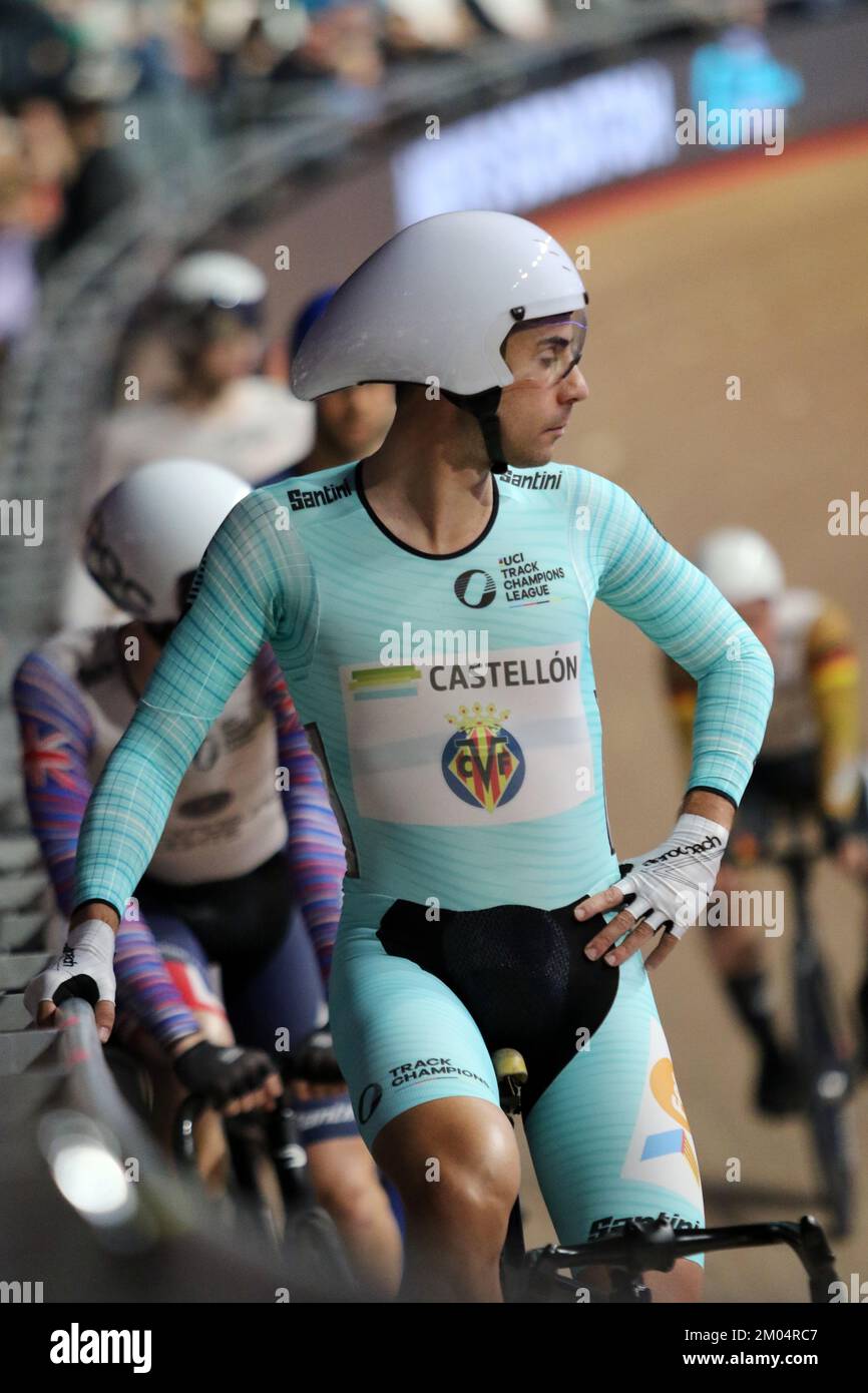 London, UK. 03rd Dec, 2022. Track Cycling Champions League, Lee Valley ...