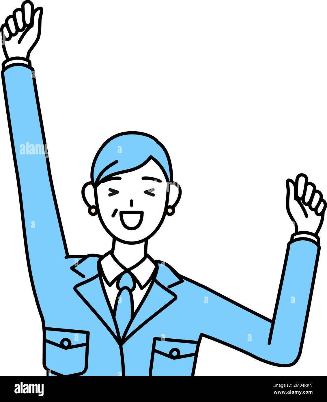 Management, managers, plant manager, a senior woman in work wear ...