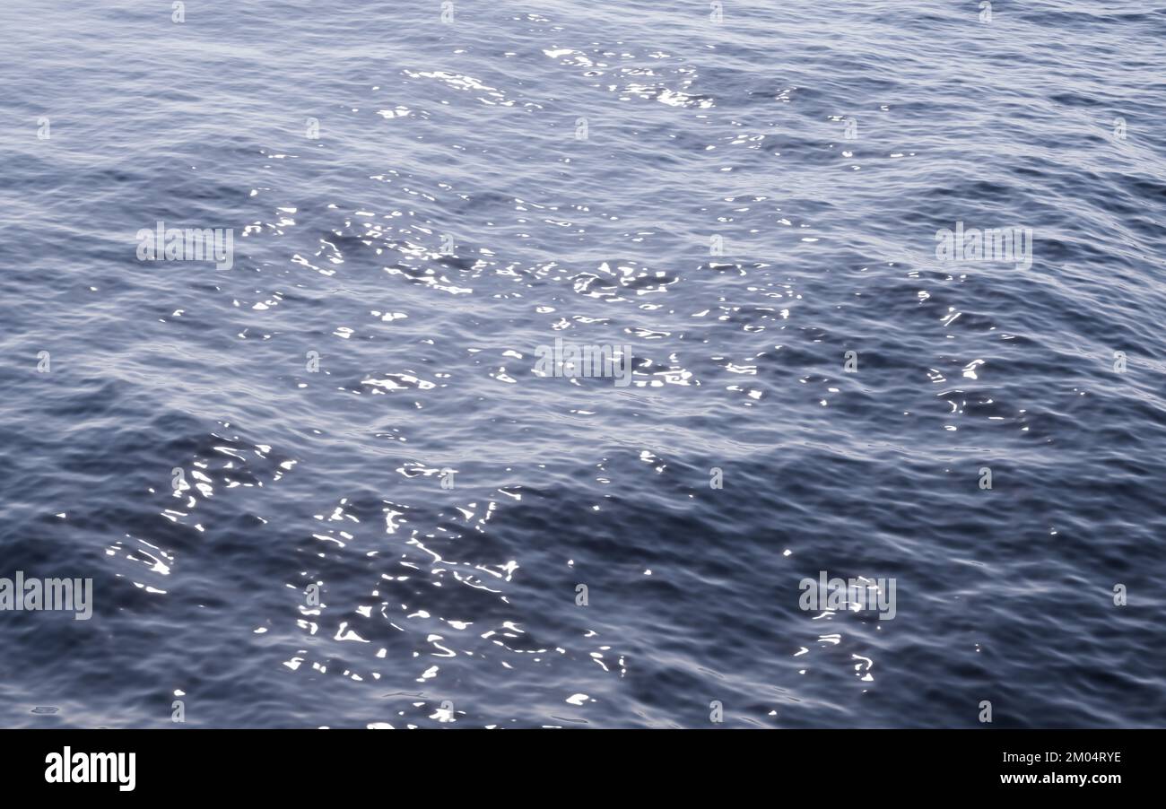 Empty water surface, 3d rendering. Computer digital drawing Stock Photo ...