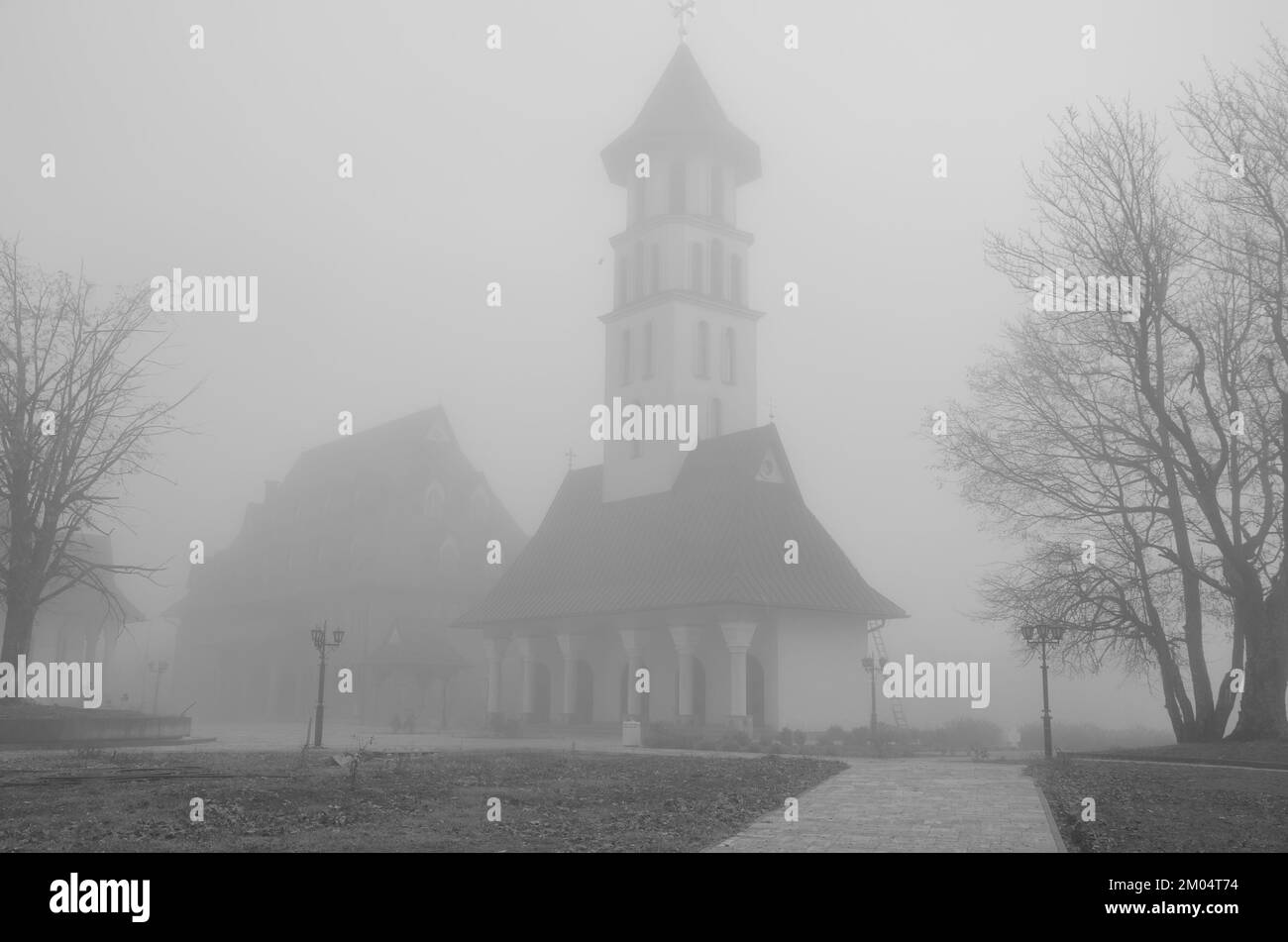 Old church, in 90's Stock Photo - Alamy