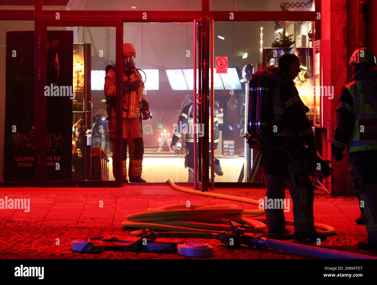 The rescue services were alerted to a fire inside Royal Bio, Motala ...