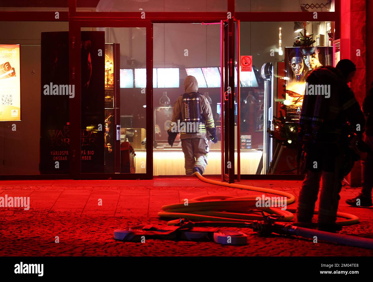 The rescue services were alerted to a fire inside Royal Bio, Motala ...