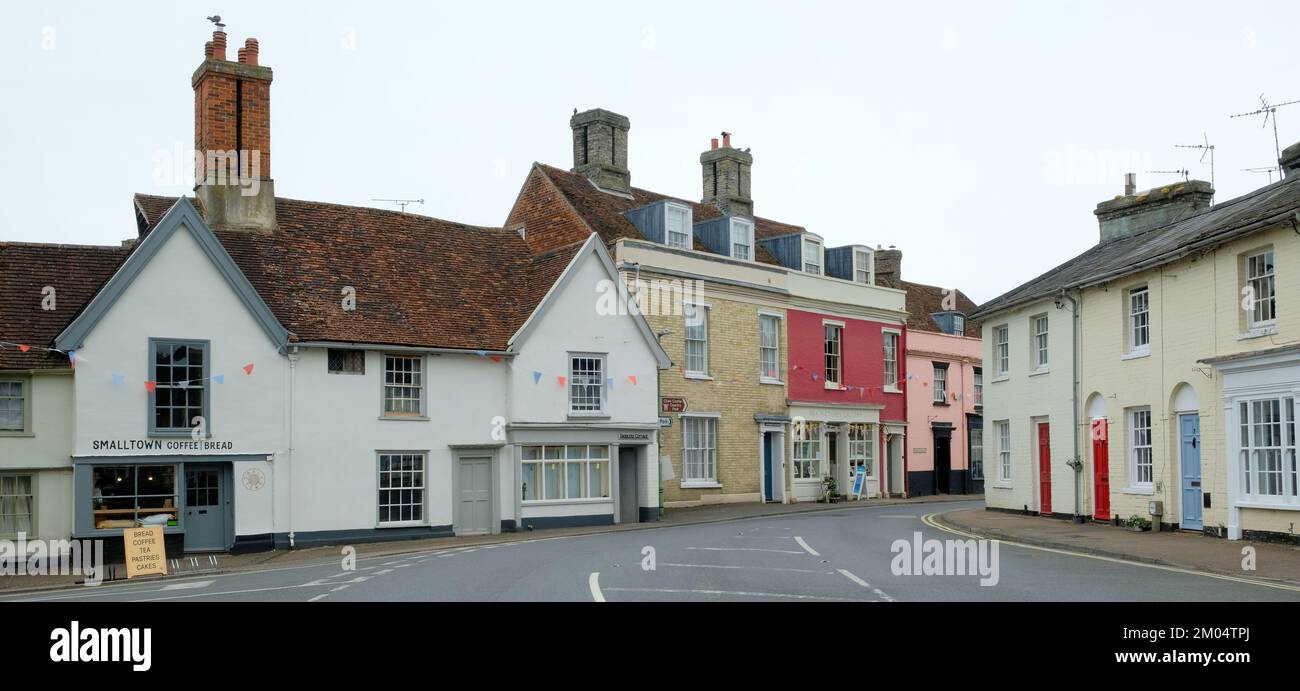 Street View of Clare Suffolk showing beautiful architectural styles ...