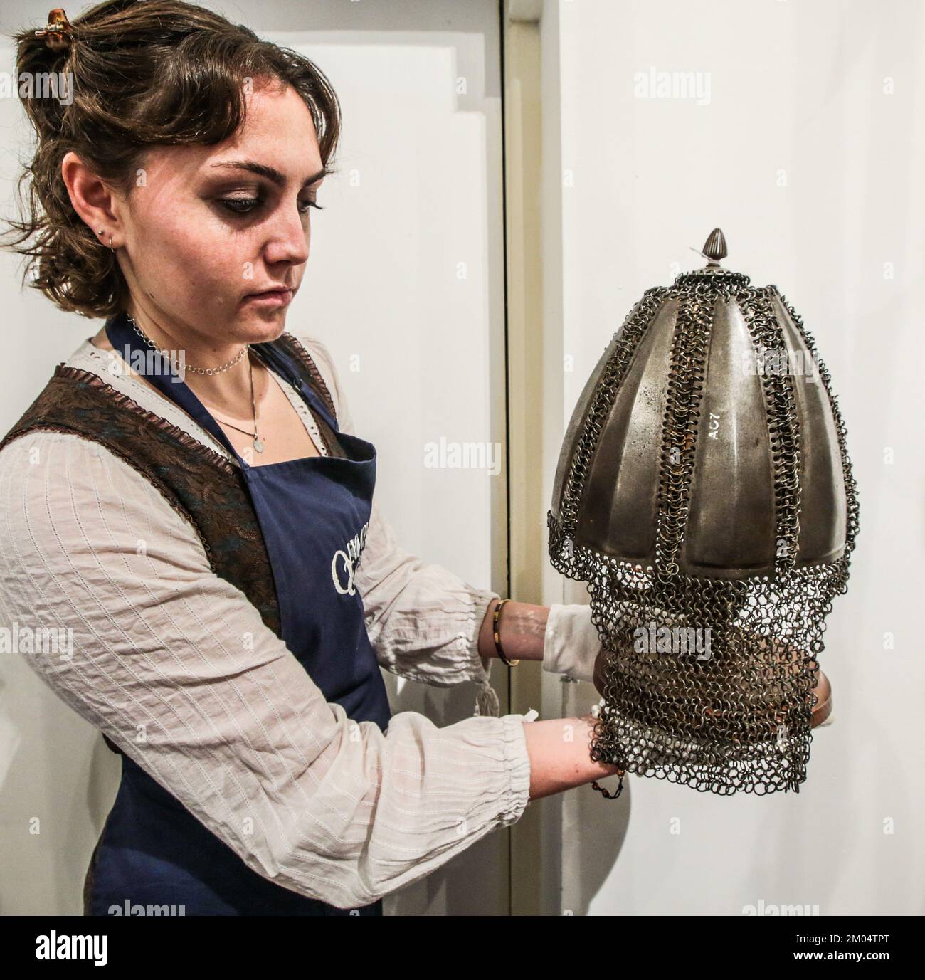 London UK 4 December 2022 The Roy Elvis Collection of Indian Arms and ...