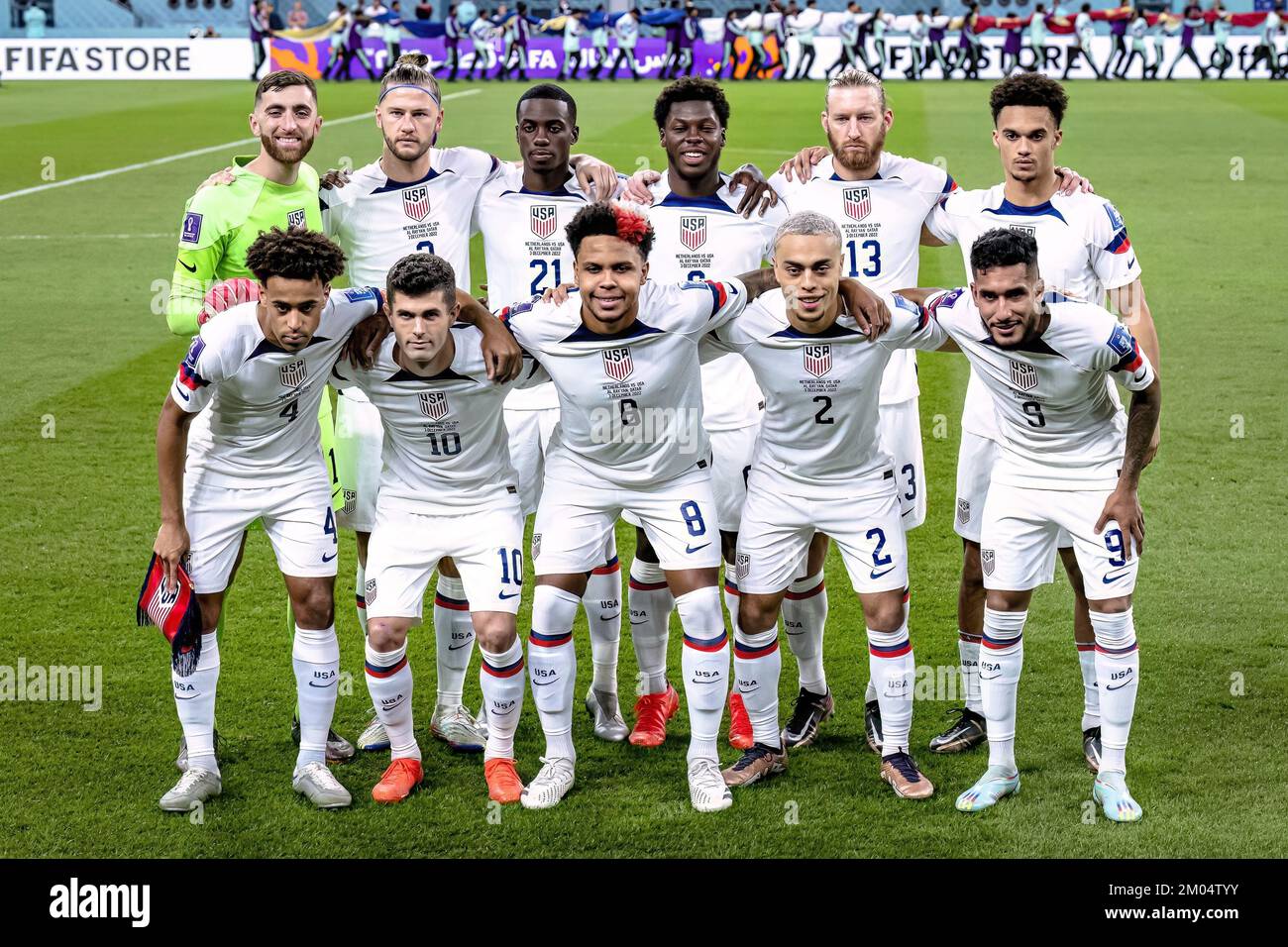DOHA, 03-12-2022, Khalifa Stadium, World Cup 2022 in Qatar game between ...