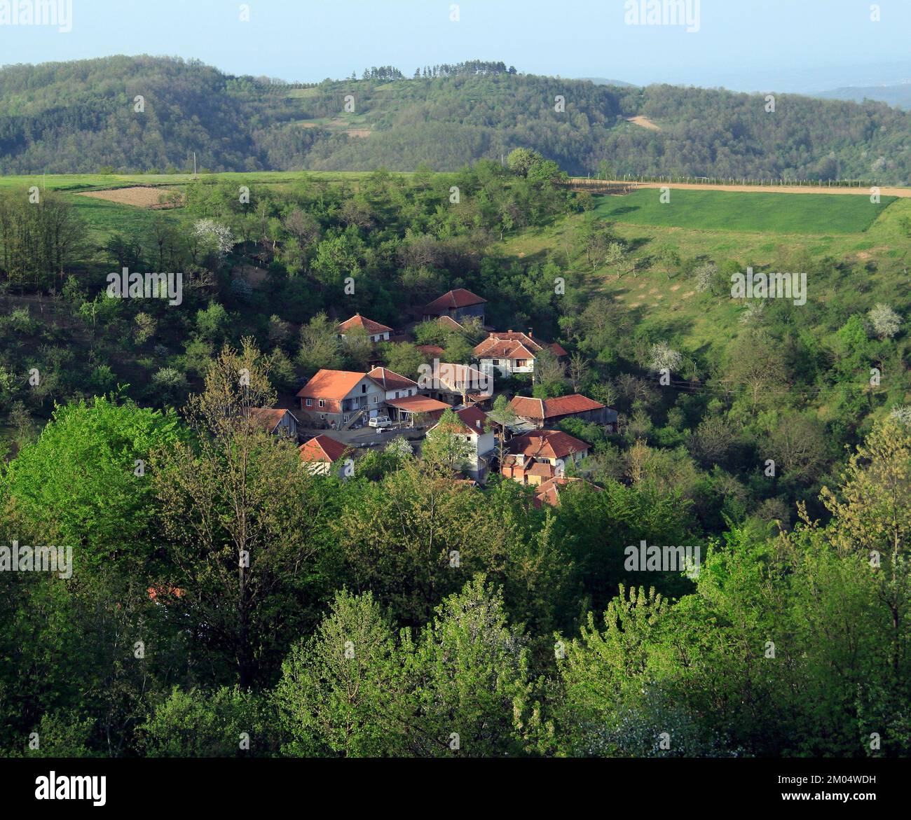Serbian village hi-res stock photography and images - Alamy